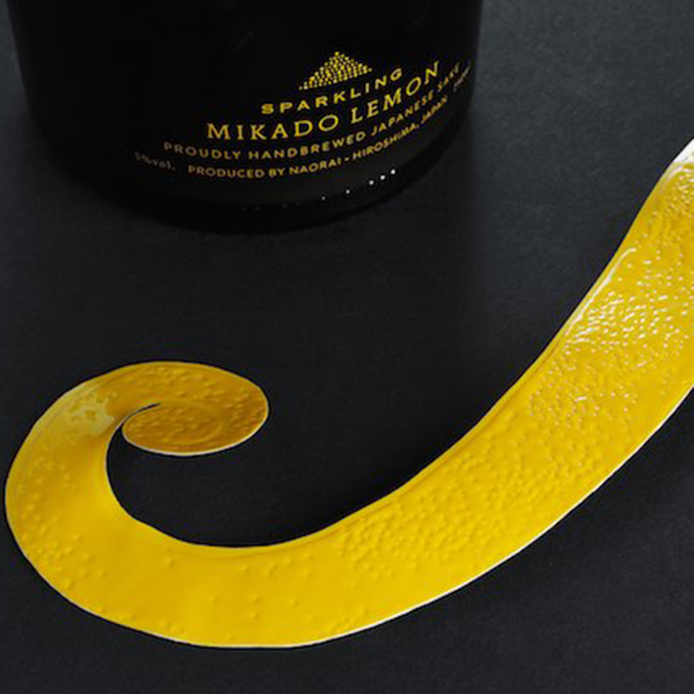 MIKADO LEMON Sparkling lemon sake 島の幸々 | よろずを継ぐもの｜継ぐべきものをよろず集めたモール